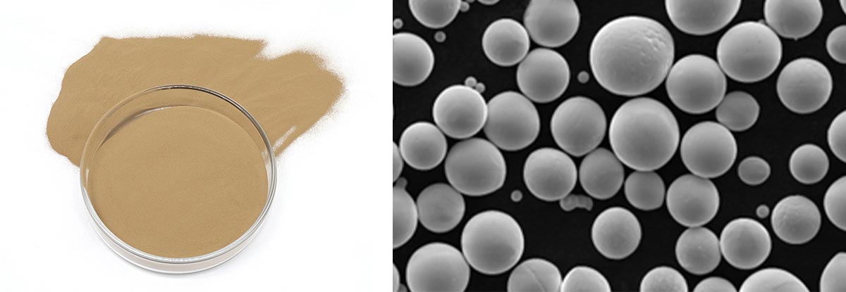 What Types of Spherical Metal Powder Is Used in Additive Manufacturing?